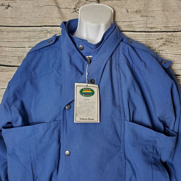 Vittorio | Jackets & Coats | Vittorio Cianno Brand Double Breasted Snap ...